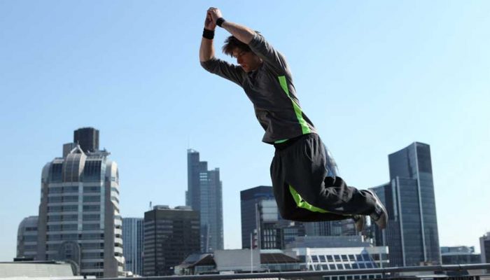 one man walking Dance Film
